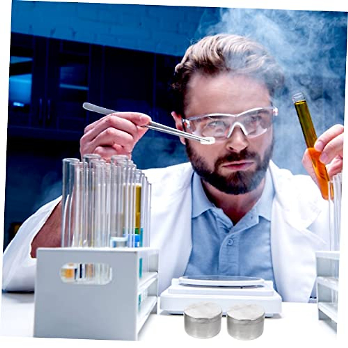 FUOYLOO 3pcs Aluminum Box Aluminum Weighing Dish Weighing Boats Weighing Pans Lab Test Soil Collection Jar Aluminum Instrument Weighing Holder Liquid Cup weigh Boats Metal Measuring Tool