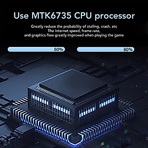 Cell Phone, Smartphone 5MP Front 8MP Rear Camera 100V to 240V for Playing Games (US Plug)