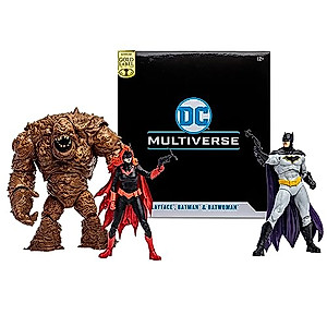 McFarlane Toys - DC Multiverse Clayface Batman & Batwoman 3pk, Gold Label, Amazon Exclusive