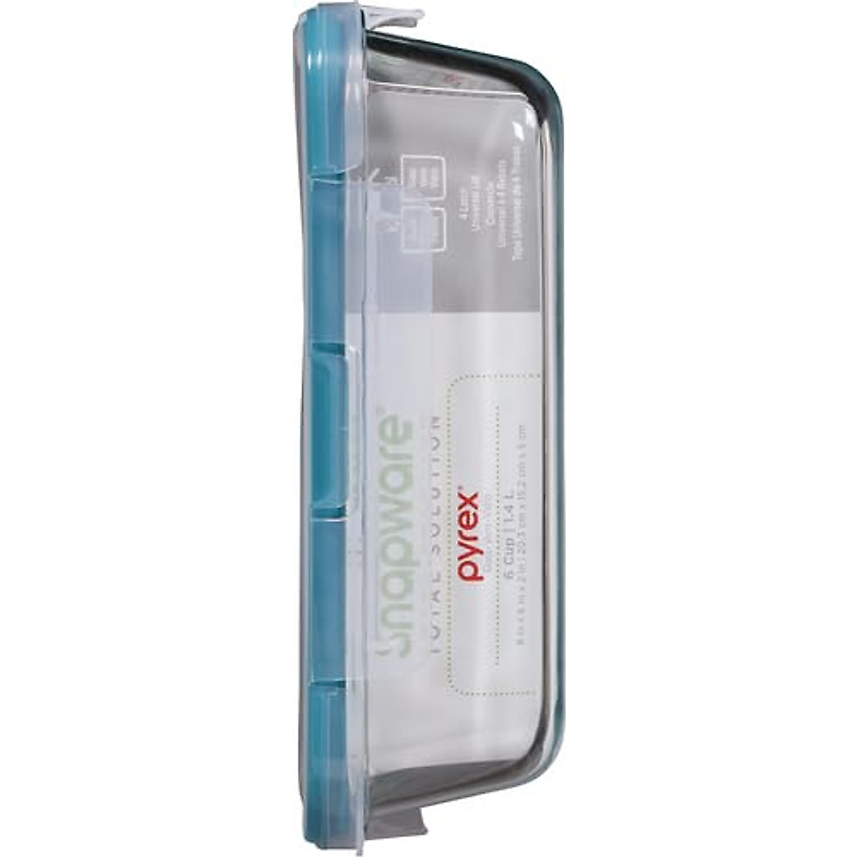 Snapware 6-Cup Total Solution Rectangle Food Storage Container, Glass