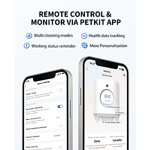 PETKIT New Updated PuraX Self-Cleaning Cat Litter Box, Scooping Free Automatic Cat Litter Box for Multiple Cats with Litter Mat, xSecure/Odor Removal/APP Control