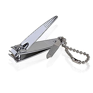 (6 Pack) Toe Nail Clippers Toenail Clippers and Fingernail Clipper Set, Premium Stainless Steel Ultra Sharp Sturdy Curved Edge Cutter Trimmer Finger Nail Clip for Adults Men Women Nail Cleaner