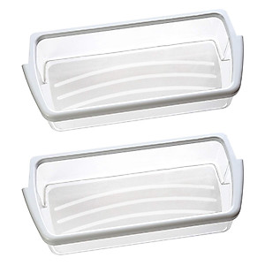 2 Packs W10321304 Refrigerator Door Shelf Bin by SupHomie - Compatible with Whirlpool Refrigerator Replaces WPW10321304 PS11752778