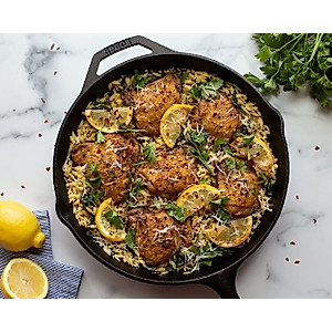 Lodge L8SK3 10-1/4-Inch Pre-Seasoned Skillet