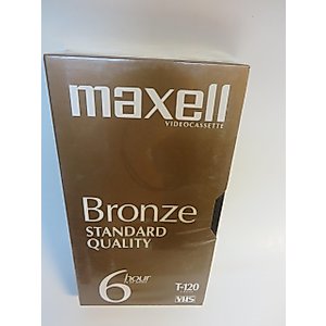 Maxell Bronze Standard Quality 6 Hour in Ep Mode T-120