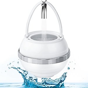 AISMIHO 10 Stage Bath Ball Filter, Tub Filter for Bathtub Water Filter Removes Hundreds of Contaminants for Softer, Smoother Skin | 3000 Gallons of Filtration