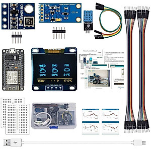 Mustpoint Arduino Kit ESP8266 Weather Station for Arduino IDE IoT Starter with Tutorial by DIY