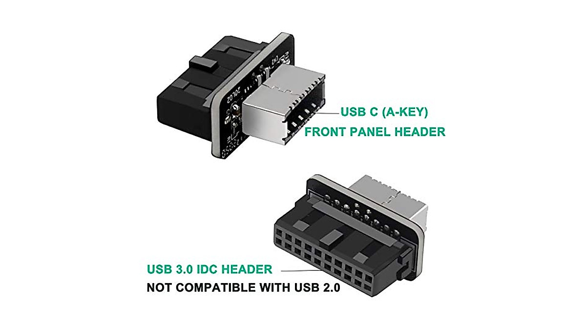 JoyReken USB Front Panel Adapter - Upgrade Your Tech