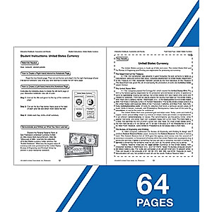 Mark Twain Economics And Money Grades 5-8 Interactive Notebook, Economics Workbook & Study Guide Covering The History Of Money, Taxes, US Currency, Economy, Money Management, 5th Grade Workbooks & Up