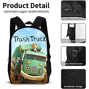 WAOIJII Anime Backpack 16in Travel Laptop Backpacks Large Capacity Lightweight Backpack