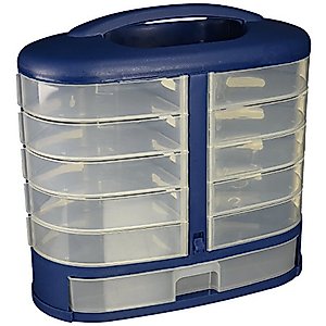 Pioneer 97824-01 Eleven See Through Bins, Drawer Cabinet, Hardware, Sewing, Craft, Scrapbooking Cabinet, Handle, Wall Mount