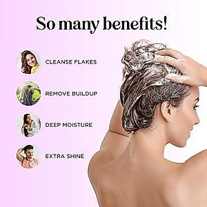 Maple Holistics Sage Shampoo for Dandruff, Oily Hair and Flaky Scalp, 10 OZ - Sulfate Free Volumizing Shampoo with Natural Ingredients, Essential Oil for Men and Women