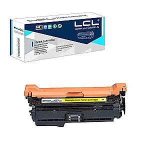 LCL Remanufactured Toner Cartridge Replacement for HP 507A CE402A M551 M551N M551DN M551XH M575f M575c M575dn M570dw M570dn (1-Pack Yellow)