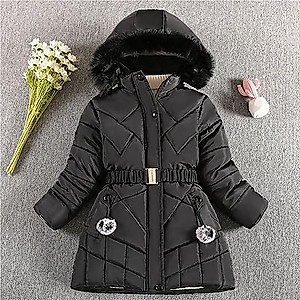Baby Boys Girls Heavyweight Colorblock Puffer Coat Waterproof Windproof Cotton Shiny Jackets Snowsuit Clothing