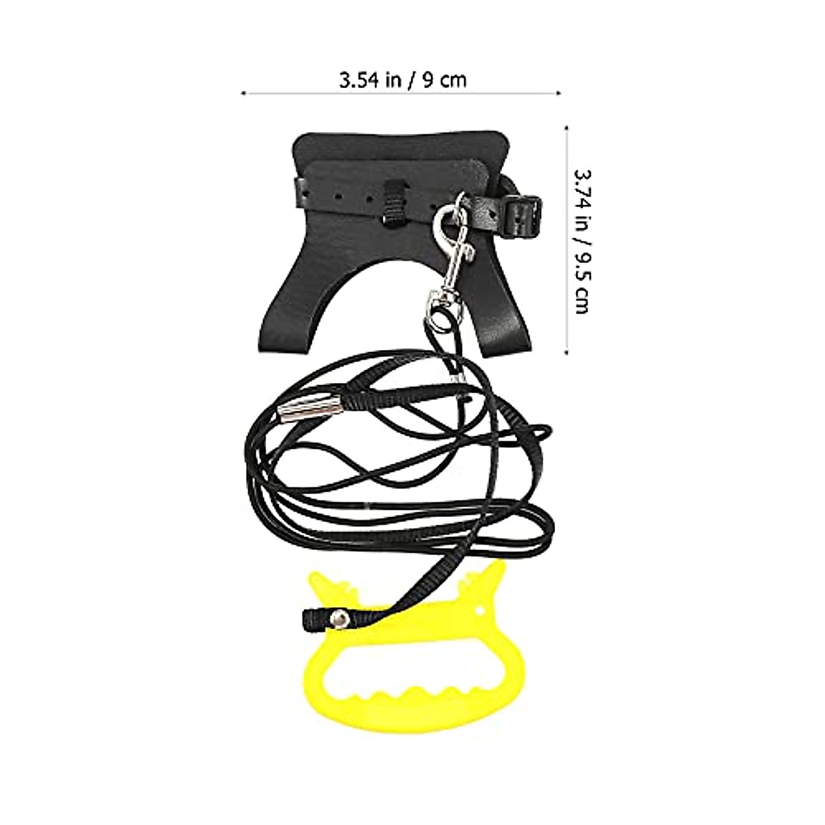 STOBOK 1 Set Bird Harness, Parrot Bird Harness Leash Adjustable Bird Flying Harness Traction Rope for Parrots Pigeons Budgerigar Lovebird Cockatiel Mynah, Size L