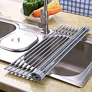 Inovare Designs Collapsible Dish Drying Rack & Drainboard Set - Ideal for RVs, Campers, Kitchens, Compact Spaces - Easy Storage & Cleaning - Kitchen Organizer & Storage Essential