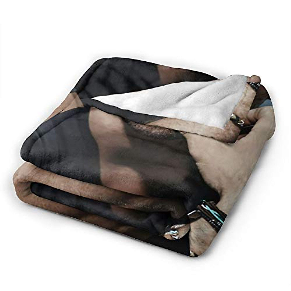 Chris Hemsworth Soft and Comfortable Warm Fleece Blanket for Sofa, Bed, Office Knee pad,Bed car Camp Beach Blanket Throw Blankets (60"x50") … (50"x40")