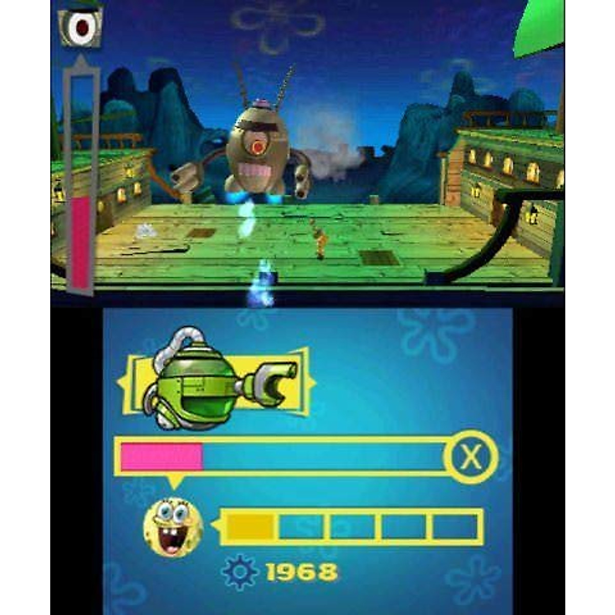 Spongebob Squarepants Plankton's Robotic Revenge for 3DS Nintendo
