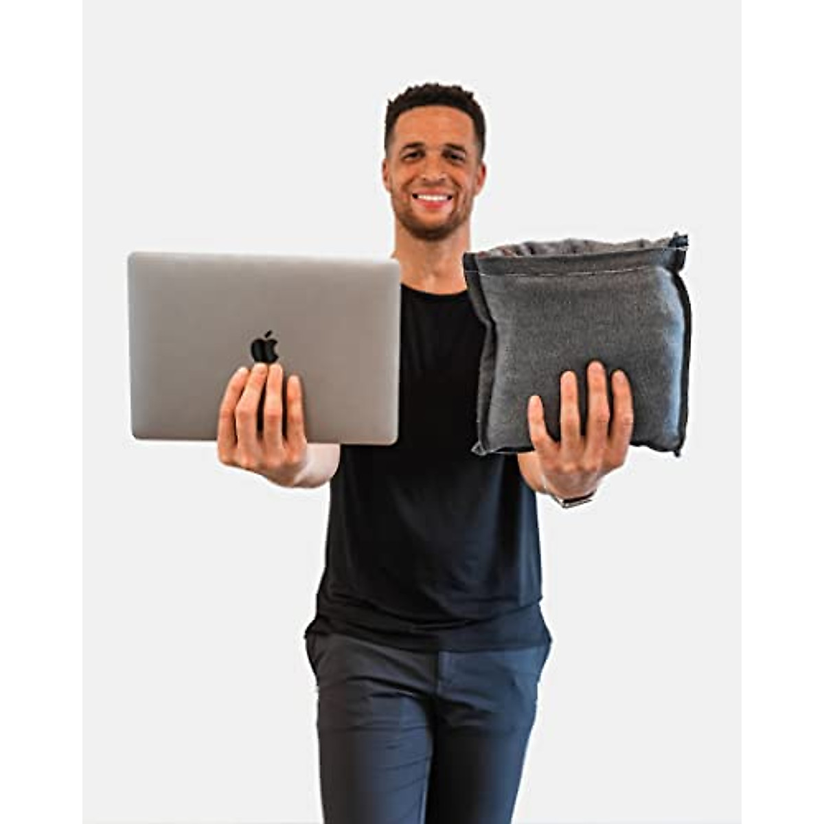 NxTSTOP Packable Airplane Travel Blanket - Soft, Machine Washable Travleisure - Compact Lightweight Cotton Throw Blanket with Attached Pouch