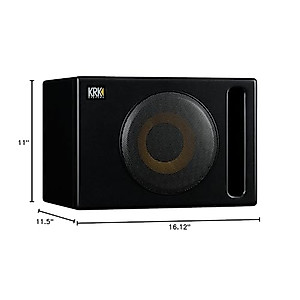KRK S8.4 S8 Generation 4 8" 109 Watt Powered Studio Subwoofer
