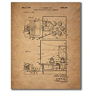 Optometrist Patent Wall Art Prints - Set Of 6 Eye Doctor Vintage Photos