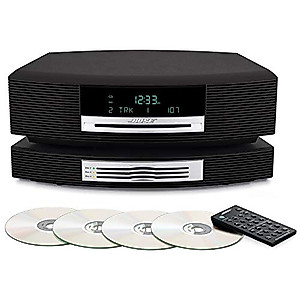 Bose Wave Music System III w/ Multi CD Changer - Graphite Gray, Compatible with Alexa (Renewed)