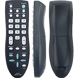 GXCC Replace Remote Control fit for Sanyo LCD TV DP50710 DP50741 DP50842 DP50843 DP55D33 DP58D33 DP42740 DP42841 DP42D23 DP46812 DP46841 DP47840 DP32640 DP39842 DP39843 DP39E23 DP39E23T DP42142 GXFA
