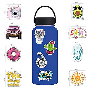 Taeekiy 100 Pcs Cute Aesthetic Stickers, Kawaii Stickers for Kids Teens Girls Mens Adults Waterproof Vsco Vinyl Cute Stickers Aesthetic for Water Bottles,Laptop, Phone Etc (Kawaii Stickers)