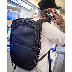 Sullen Blaq Paq Prime Tattoo Art Travel Lifestyle Backpack Bag - Black