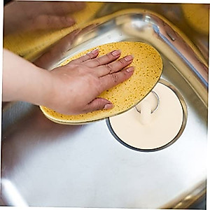 PRETYZOOM Kitchen Sink Stopper 6pcs Rubber Sink Stopper Water Plug White Tub Bathtub Drain Parts