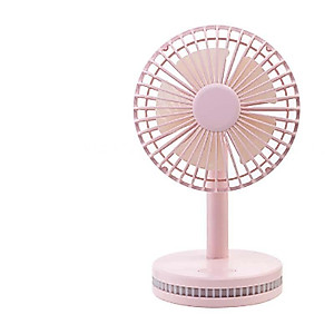 AMBAYZ Mini Handheld Fan - Portable Fan Battery Operated, 3 Speed Adjustable Hand Fan with Mirror, Makeup Eyelash Fan for Women Girls Travel Office/B