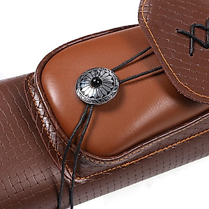 TOPARCHERY Archery 53'' Traditional Recurve Bow with Arm Guard Finger Tabs Set and Shoulder Back Quiver Bundle, 30lbs