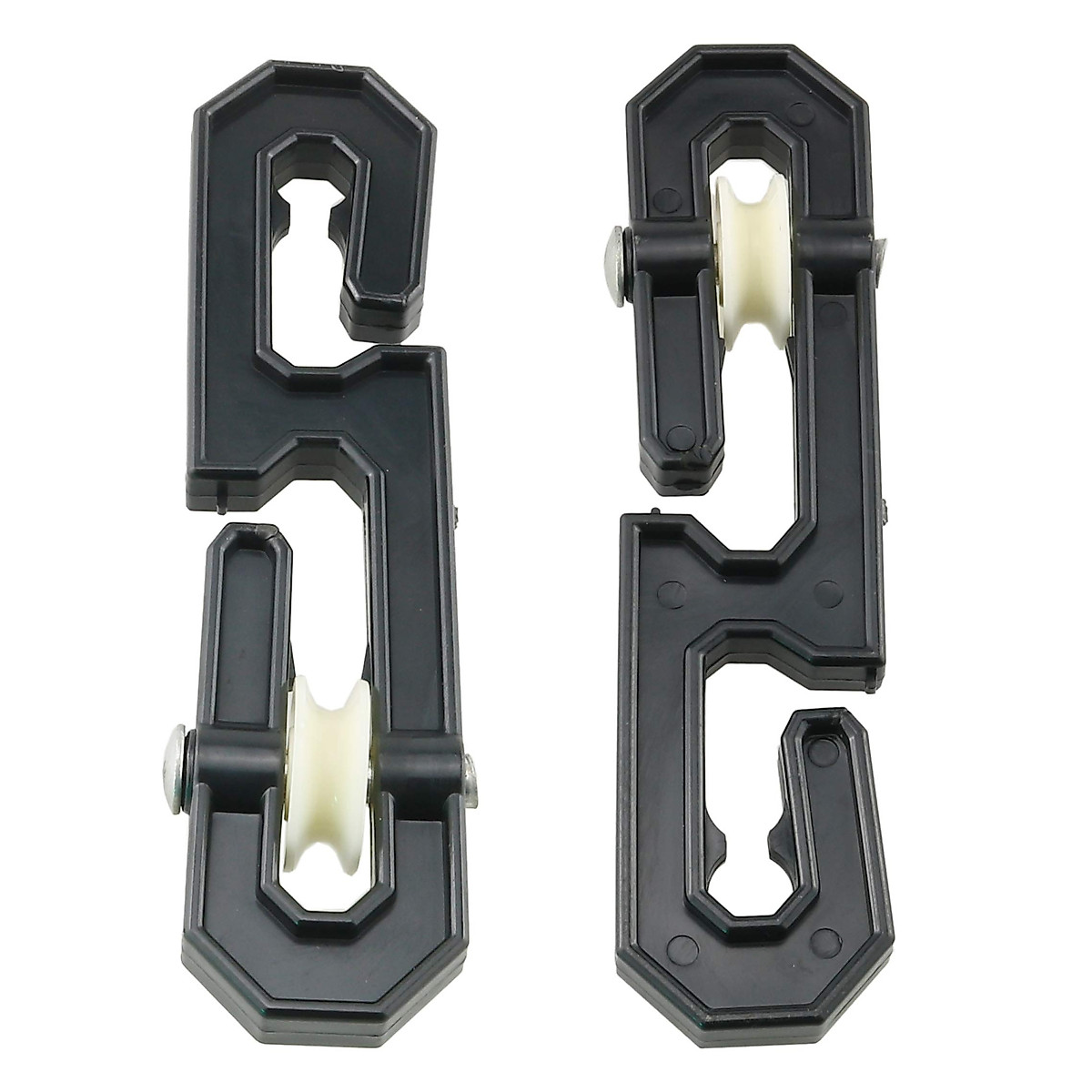 HJ Garden 2pcs Clothesline Tool Clothesline Separator Spreader Pulley S-Shaped Nylon Line Divider