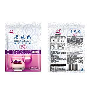 Necvior 1 Pack Vegans Yogurt Starter 10g Baking Supplies Yogurt Powder Homemade Starter Homemade Yogurt Has No Preservative Natural Yogurt Fermentation Powder