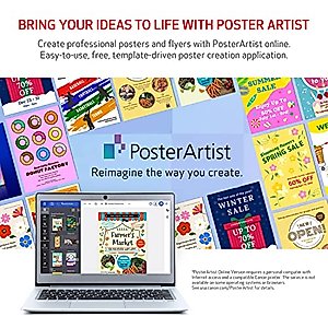 Canon imagePROGRAF TC-20M 24" Large Format Poster & Plotter Printer - Scanner Included - Enlarge Copies - Compact - Automatic Roll & Cut Sheet Paper Feeder, Ships with 280ml of Ink - USB, Wi-Fi, LAN