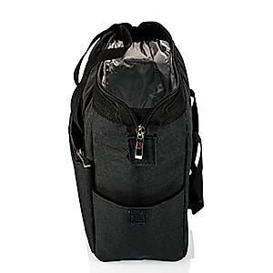 ONIVA Mandalorian Grogu On The Go Lunch Bag, Soft Cooler Lunch Box, Insulated Lunch Bag, (Black)