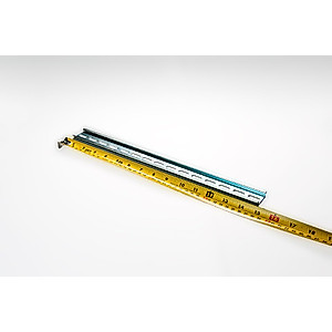 DIN Rail - 375 mm (~15 Inch(14.8")) New Pre-Cut 35x7.5mm Slotted Steel RoHS Compliant Plated