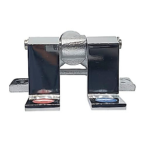 AmGood Stainless Steel Dual Foot Pedal Valve Control for Faucet