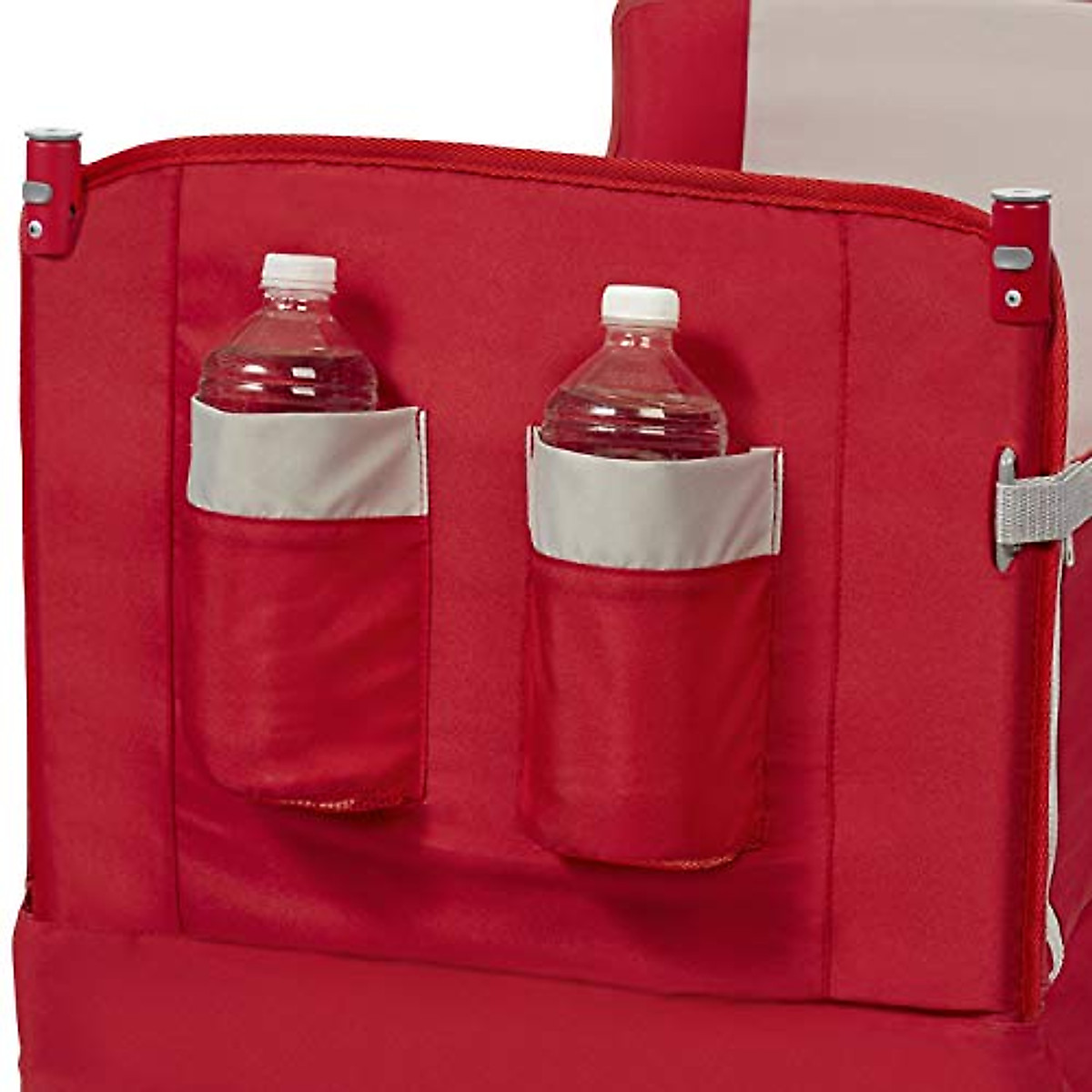 Radio Flyer 3-In-1 EZ Folding, Outdoor Collapsible Wagon for Kids & Cargo, Red Folding Wagon