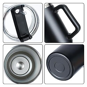 Mothers Day Gifts Personalized 40oz Tumbler Custom Tumbler Cup Sublimation Tumbler with Lid & Straw Colorful Text Customized Stainless Steel Insulated Cup Personalized Gifts for Mom Grandma Wife