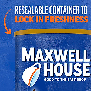 Maxwell House Wake Up Roast Medium Roast Ground Coffee (30.65 oz Canister)