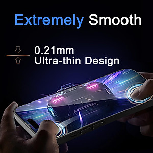 Ferilinso [Auto Dust Install] 3 Pack Screen Protector for iPhone 16 Pro Max [Phone Case fit], 3 Tempered Glass Camera Lens Protector Accessories for Apple