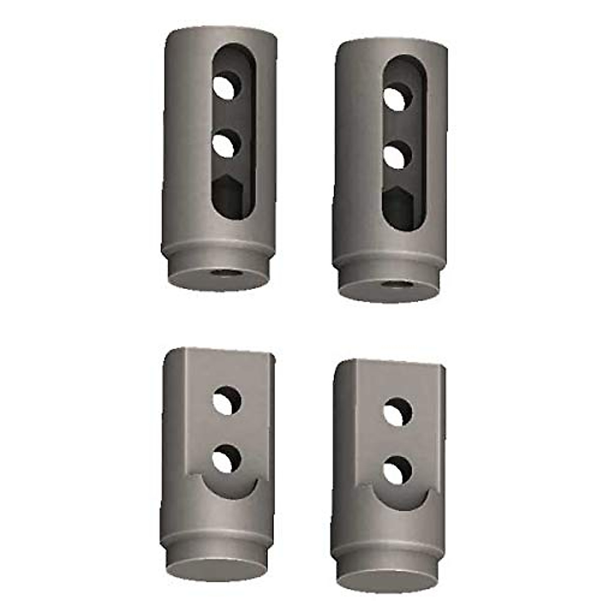 Barnes 4WD Polaris RZR 900 ROLL CAGE Adapter Bung KIT 1-3/4" X .120" Wall