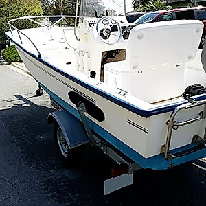 ECOTRIC Short Boat Trailer 2' Bunk Board Guide-On Carpeted Kit A Pair w/Hardware