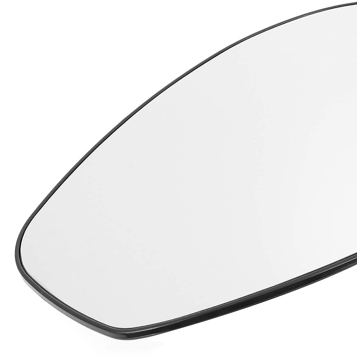 DNA MOTORING SMP-061-R Factory OE Style Right/Passenger Side Door Rear View Mirror Glass Lens w/Heater [Compatible with 07-14 Escalade / 07-13 Avalanche / 07-13 Silverado / 07-14 Suburban]