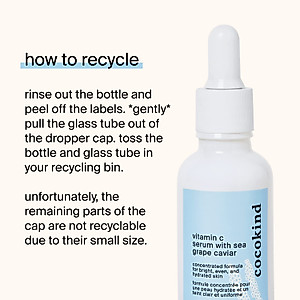 COCOKIND Vitamin C Serum with Sea Grape Caviar, 1 FZ