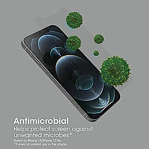 OtterBox ALPHA GLASS SERIES Screen Protector for iPhone 13 AND iPhone 13 Pro - CLEAR