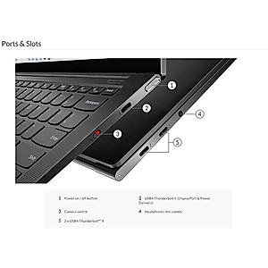 Lenovo 2022 IdeaPad UltraSlim 9i Business Laptop 14" UHD 4K IPS Touchscreen | Intel Core i7-1165G7 | 16GB RAM | 1TB SSD | Backlit-KYB | FP-Reader | WiFi-6 | Thunderbolt | IR-Webcam | Win10Pro |TF