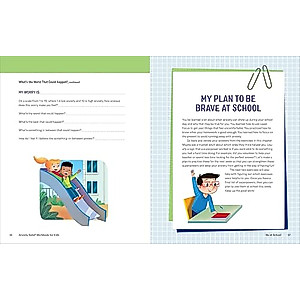 Anxiety Relief Workbook for Kids: 40 Mindfulness, CBT, and ACT Activities to Find Peace from Anxiety and Worry (Health and Wellness Workbooks for Kids)