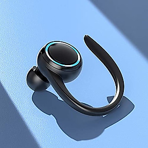 XUnion T10 Wireless Headphones Stereo Headphones Bluetooth 5.2 Sports Waterproof Earbuds Headphones with Microphone Bluetooth Earpho, Black Sh5